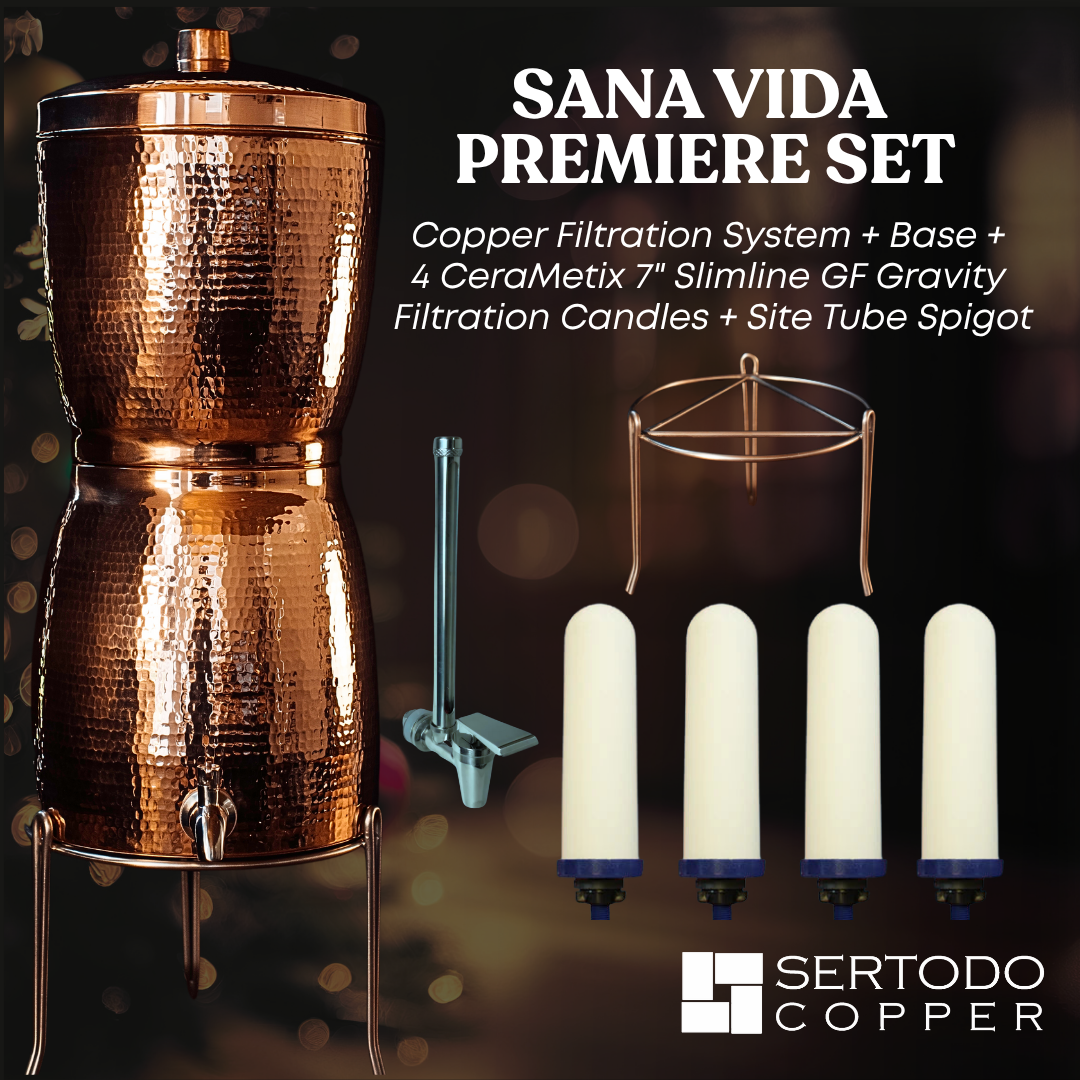 Sana Vida Copper Water Filtration Systems - Sertodo